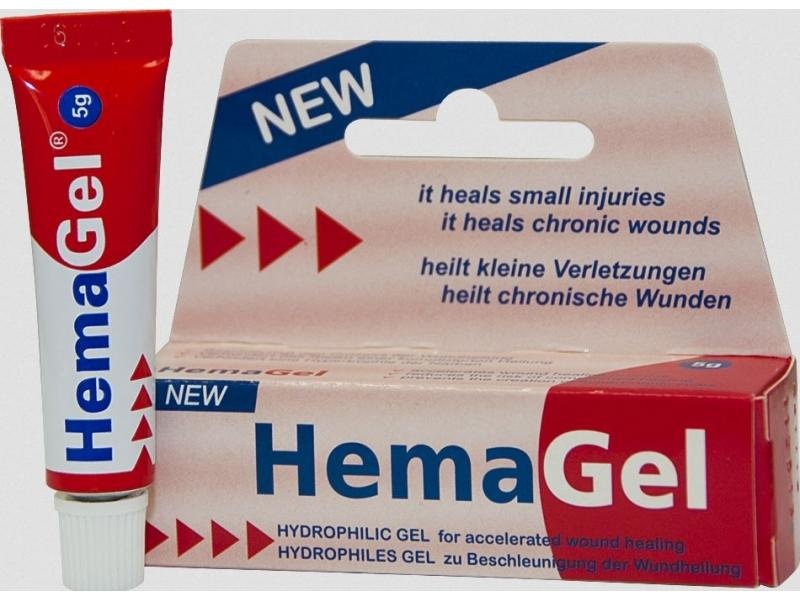 HemaGel Gel επούλωσης τραυμάτων 5g