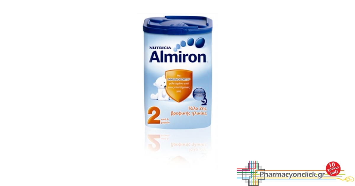 NUTRICIA Almiron 2, Βρεφικό γάλα 6-10 μηνών 800gr