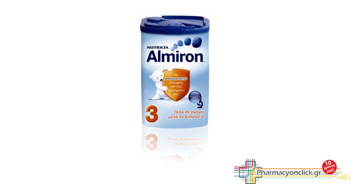 NUTRICIA Almiron 3, Βρεφικό γάλα 10-36 μηνών 800gr