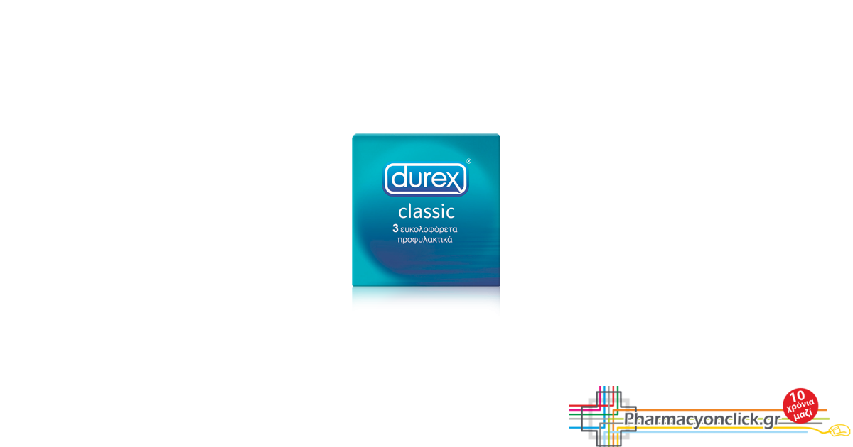 ΠΡΟΦΥΛΑΚΤΙΚΑ Durex Natural Classic 3 τεμ.