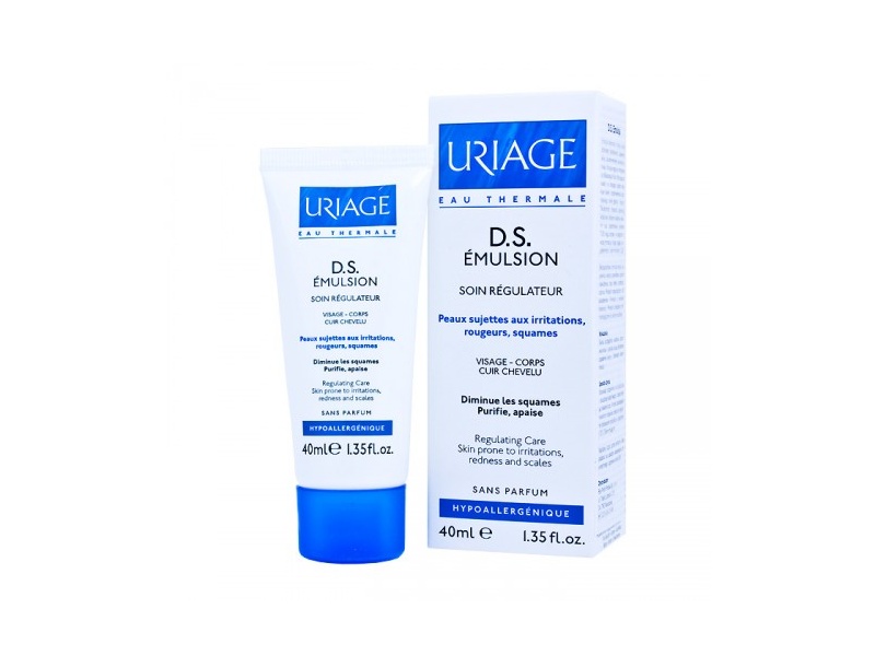 URIAGE D.S Emulsion, 40ml : Κρέμα ελαφριάς υφής για τους ερεθισμούς και ...