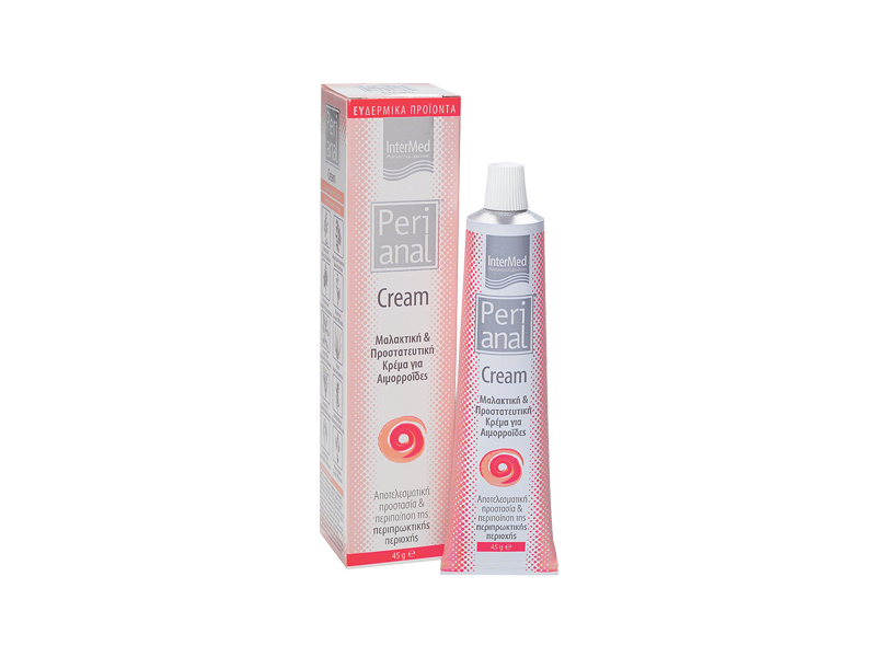 INTERMED Perianal Cream Κρέμα ανακούφισης & προστασίας για την ...